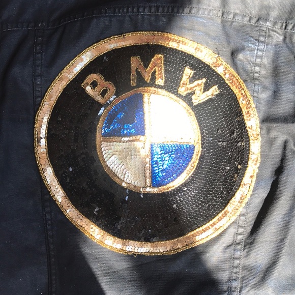 Guess | Jackets & Coats | Customized Bmw Inspired Guess Denim Jacket ...